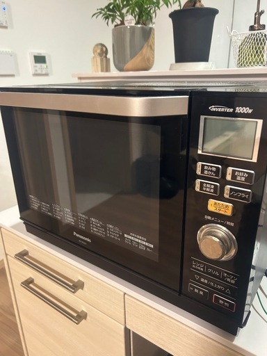 Panasonic オーブンレンジ26LNE-MS262-K (bo) 札幌のキッチン家電《オーブンレンジ》の中古あげます・譲ります ...