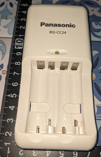 ⚡️🔋パナソニック(Panasonic)BQ-CC24 充電器🔋⚡️ (ファンネル) 徳庵のその他の中古あげます・譲ります｜ジモティーで不用品の処分