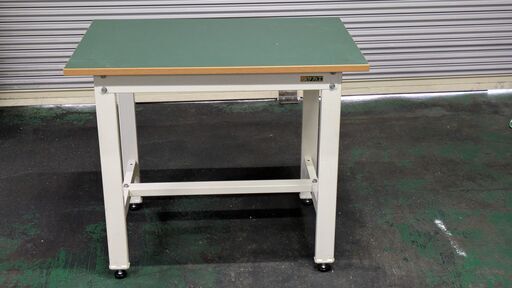 作業台 NKK-900BI 90×60×H73cm (けしごむ) 若江岩田のオフィス用家具《机》の中古あげます・譲ります｜ジモティーで不用品の処分