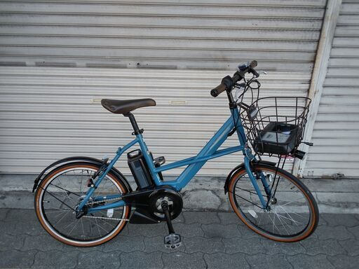 [BRIDGESTONE]Real Stream mini(リアルストリームミニ)20吋 電動アシスト小径車 9.3Ahバッテリー+充電器 ...