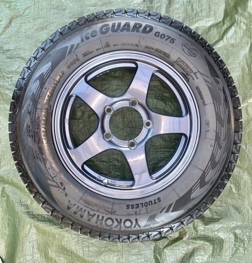 ホイール付きスタッドレスアイスガードiceGUARD G075 185/85R16 4x4 Engineering OFF PERFORME… (サスケ) 西八王子のタイヤ、ホイールの中古あげ ...