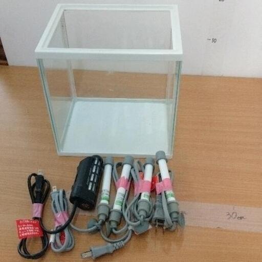 1208-118 水槽GEX 金魚元気 オートヒーターSH55などセット (ジモスポ川崎菅生店) 川崎のその他の中古あげます・譲ります｜ジモティーで不用品の処分