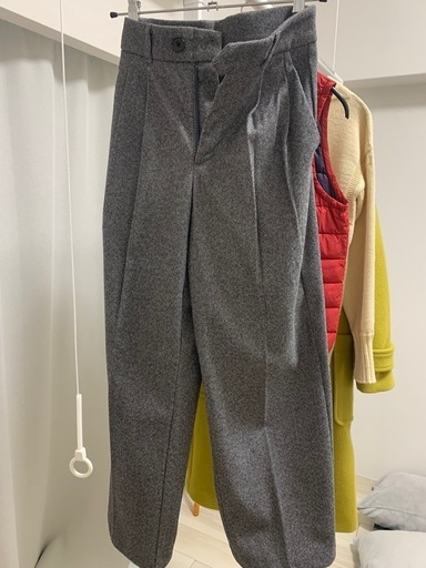 GU ヘリンボーン柄パンツ (EMI s2) 南方のパンツ《レディース》の中古・古着あげます・譲ります｜ジモティーで不用品の処分