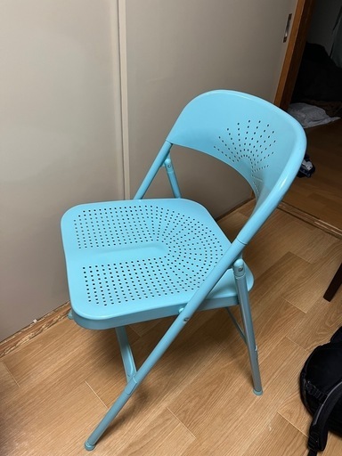 IKEA FRODE ターコイズブルー椅子 (ジョジョラー) 青砥の椅子《その他》の中古あげます・譲ります｜ジモティーで不用品の処分