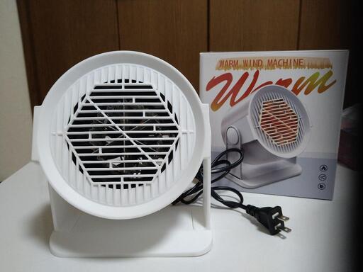warm wind machine (けろけろ) 湯の川の季節、空調家電《ファンヒーター》の中古あげます・譲ります｜ジモティーで不用品の処分