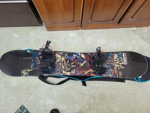 Flow Viper 151スノーボードセット中古リサイクルショッ屋住吉店24.12.16 (宮崎屋) 佐土原のスポーツの中古あげます・譲り ...