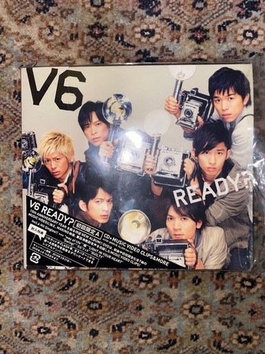 中古CD V6 「READY」 (遊愛【プロフ必読】) 近鉄丹波橋のCD《ポップス》の中古あげます・譲ります｜ジモティーで不用品の処分