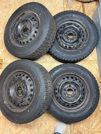 195/65R15 スタッドレスホイール付きDUNLOPWINTERMAXX (kt26) 萩の台のタイヤ、ホイールの中古あげます・譲ります ...