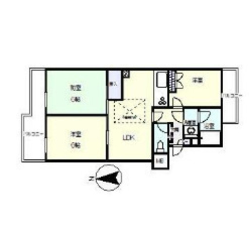 《富水駅12分＊3LDK＊敷礼無し＊駐車場有》初期費用分割OK🫧最安0円後払いで引越可能🫧来店不要！個人事業主・夜職で審査不安な方も相談OK… (分割賃貸ネット) 富水のマンションの不動産 ...