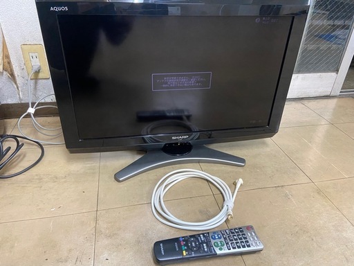 AQUOS 26型 アクオス SHARP シャープ LC-26E8 26型 2011年製 液晶テレビ【B-CASカード付き】 (たこ) 大阪のテレビ《液晶テレビ》の中古あげます・譲ります ...