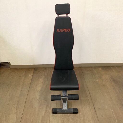 伊勢崎店【現状品】gi12-16 KAPEO トレーニングベンチ腹筋フォールディングフラットインクラインベンチ (錬金堂伊勢崎店) 伊勢崎のフィットネス、トレーニングの中古あげます・譲ります ...