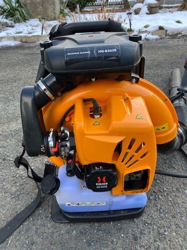 背負式ブロワー HG-B263B新中古 (みちのくの便利屋) 上盛岡のその他の中古あげます・譲ります｜ジモティーで不用品の処分