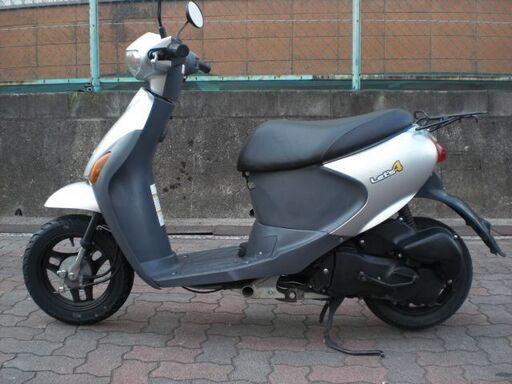 スズキ CA45A レッツ4 シルバー 後タイヤ/バッテリー/シートカバー/ベルトなど新品交換済み (バイクbobuco) 寝屋川のスズキの ...