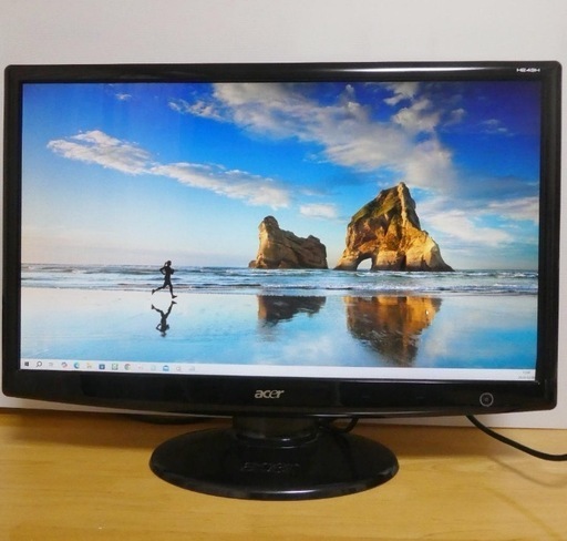 acer H243H ディスプレイ (てと) 福大前のテレビ《液晶テレビ》の中古あげます・譲ります｜ジモティーで不用品の処分