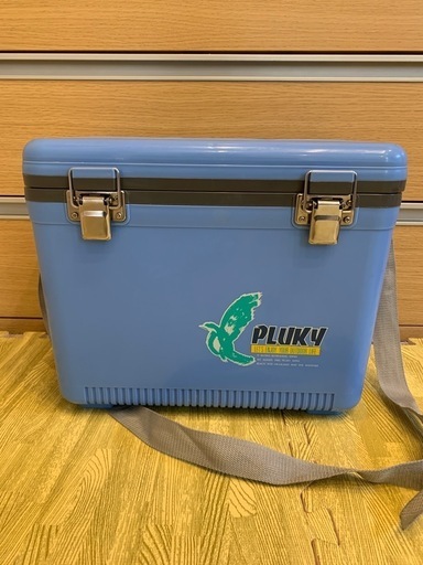 PLUKY プラッキークーラーボックス ベルト付き釣りナガイ水色 (さく) 武蔵小杉のその他の中古あげます・譲ります｜ジモティーで不用品の処分