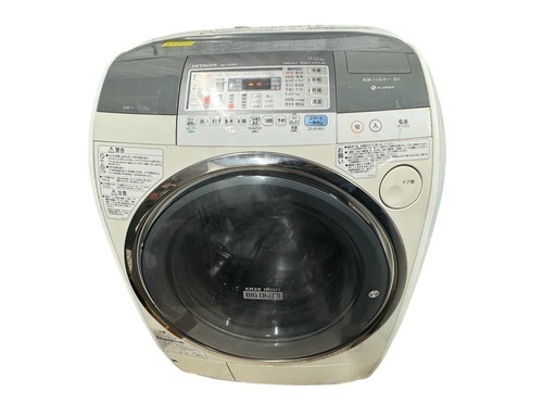 【早く引き取りに来ていただける方優先】日立 ドラム式洗濯乾燥機 BD-V5300 2011年製 (K) 浜松の生活家電《洗濯機》の中古あげます ...