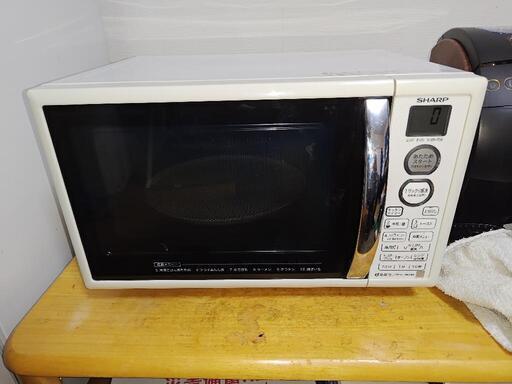 SHARP 電子オーブンレンジRE-CE3-KW (よっすぃー) 竹村のキッチン家電《オーブンレンジ》の中古あげます・譲ります｜ジモティーで不用品の処分