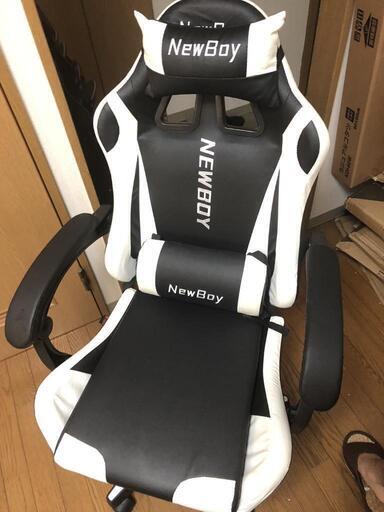 NewBoyゲーミングチェア一完売御礼m(_ _)m（プロフ必読ください） (はるこ) 昭和町の家具の中古あげます・譲ります｜ジモティーで不用品の処分