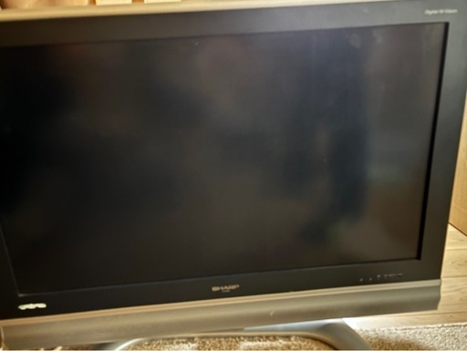 AQUOS SHARP 37インチ液晶テレビ (宗) 南郷18丁目のテレビ《液晶テレビ》の中古あげます・譲ります｜ジモティーで不用品の処分