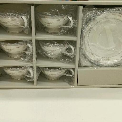 1225-307 Noritake born china コーヒーカップ＆ソーサー6組セット (ジモスポ名古屋) 名古屋の生活雑貨の中古あげます・譲ります｜ジモティーで不用品の処分