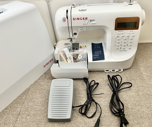 SINGER SN 778 EX シンガーコンピューターミシン(数字・アルファベット・ひらがな縫い可能) (香) 西八王子の生活家電《ミシン ...