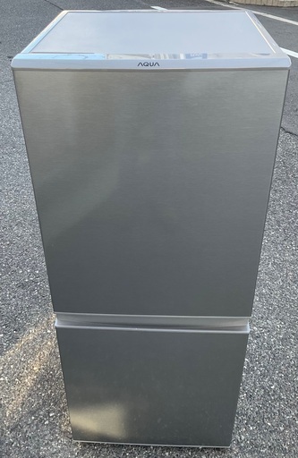 【RKGRE-424】特価！アクア/AQUA/126L 2ドア冷凍冷蔵庫/AQR-13K(S)/中古品/2021年製/当社より近隣無料配達！ (リサイクルKG) 針中野のキッチン家電《冷蔵庫 ...