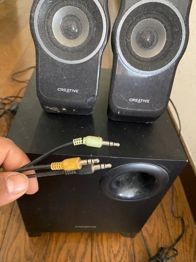 CREATIVE 5.1 ch PC スピーカー (ギハーンJP) 南町田グランベリーパークのオーディオ《スピーカー》の中古あげます・譲ります ...