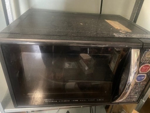 SHARP RE-S5C-B (yuka) 放出のキッチン家電《電子レンジ》の中古あげます・譲ります｜ジモティーで不用品の処分