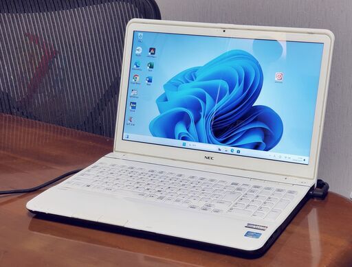 NEC 15インチ 【win10+win11 起動8秒 CPUスコア4682】i7 新品SSD256GB/メモリ8GB/ office JW ...