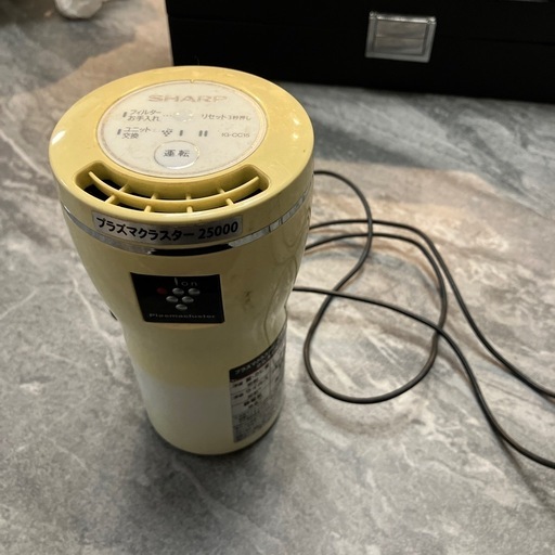 SHARP プラズマクラスター25000IG-CC15-W車載用DC12V (S) 姫路の季節、空調家電《空気清浄機》の中古あげます・譲ります｜ジモティーで不用品の処分
