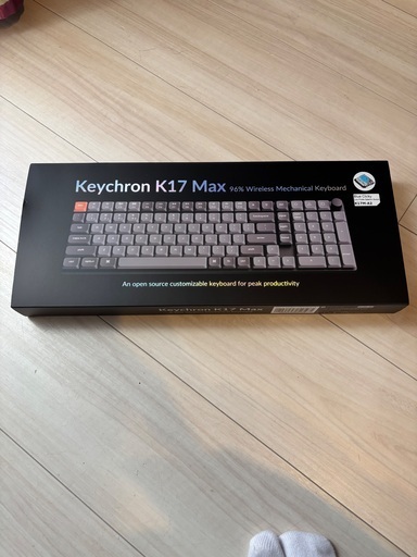 keychron K17 Max (まさや) 東武練馬のMacの中古あげます・譲ります｜ジモティーで不用品の処分