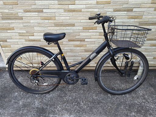 中古自転車 6段変速 26インチ LEDオートライト 軽整備済み 防犯登録対応 町田市 相模原市 MM567 (自転車サイクルBOX) 町田の ...