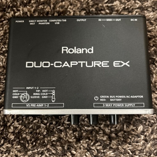 オーディオインターフェイス (Satoshi Na) 公津の杜のMIDI関連機器の中古あげます・譲ります｜ジモティーで不用品の処分