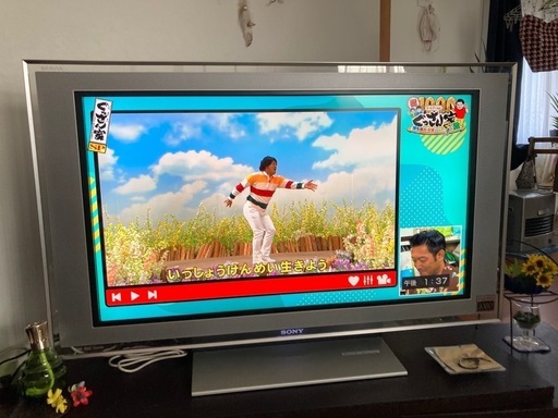 お取引き中SONY 40型TV (kuro) 森上のテレビ《液晶テレビ》の中古あげます・譲ります｜ジモティーで不用品の処分