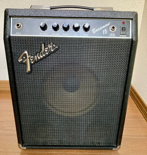 Fender Bassman BM-15 小型ベースアンプフェンダー作動OKメンテ済 (kgc10shin) 逗子の楽器の中古あげます・譲り ...